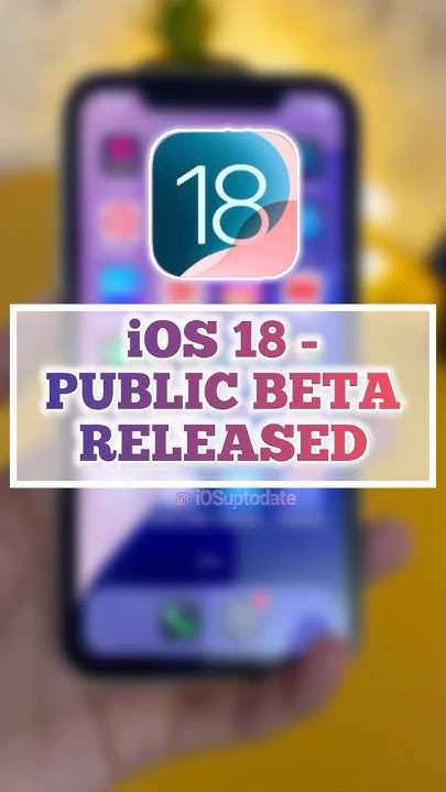iOS 18 Public Beta Update New Features #ios18 #ios18features #ios18beta #ios18update # ...