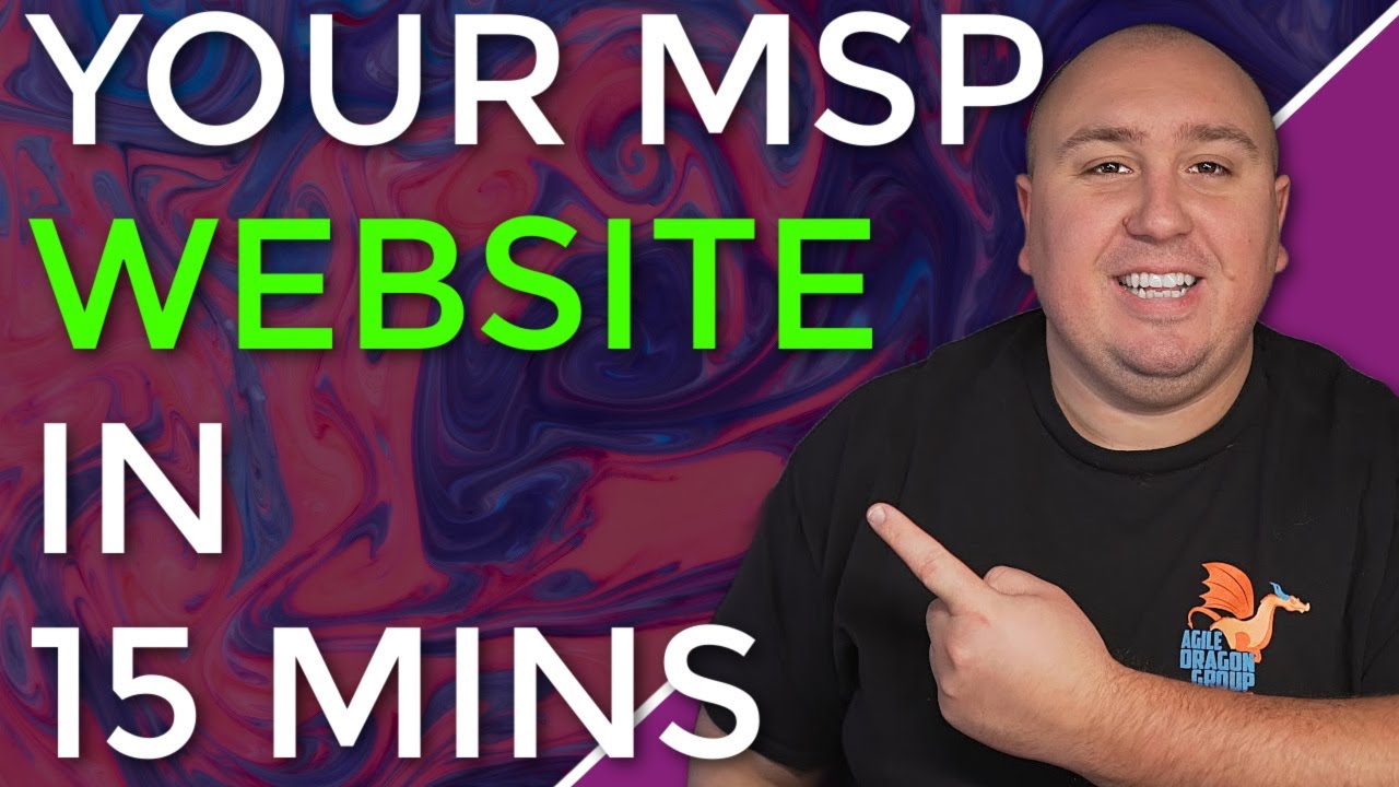 Build An MSP Website In 15 Minutes To Look Like A Pro! *Ai Tips* - YouTube