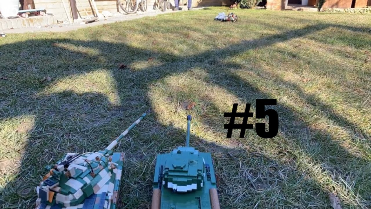 Cobi Tank Battle Stop Motion 5 - YouTube