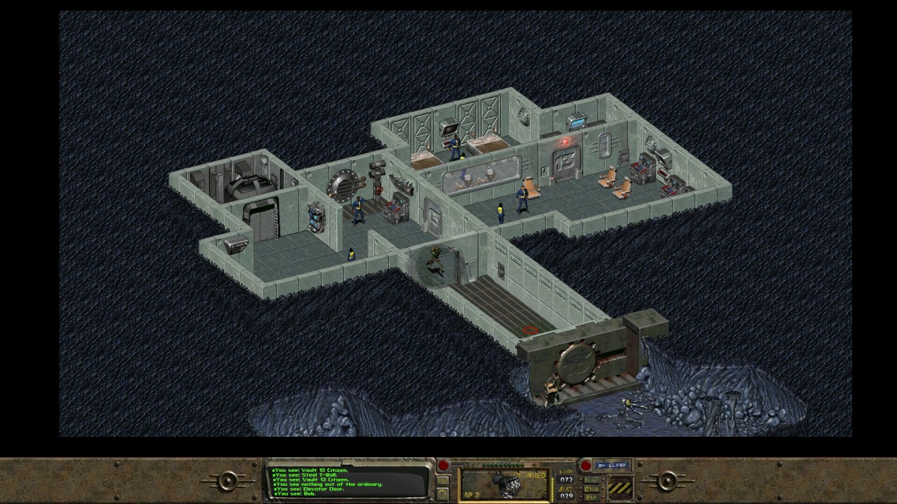 Fallout 1 Footage Part 6 - YouTube