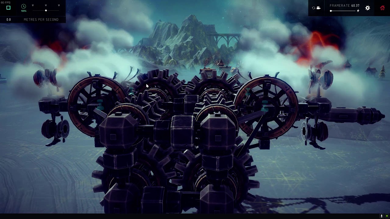 Besiege: Quad Turbine Steam Engine With Gear Box & Special Attachment ...