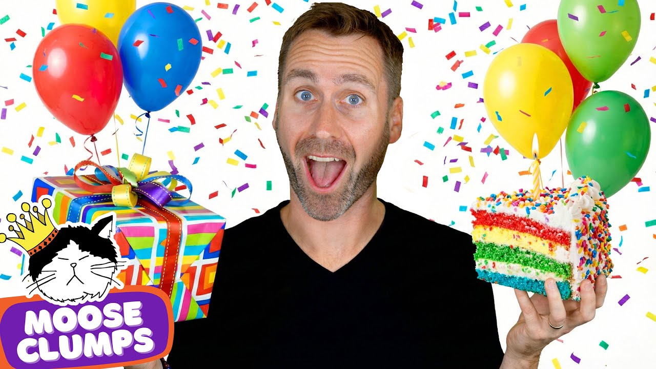 🎈 Birthday Song | Mooseclumps | Kids Learning Videos and Songs for ...