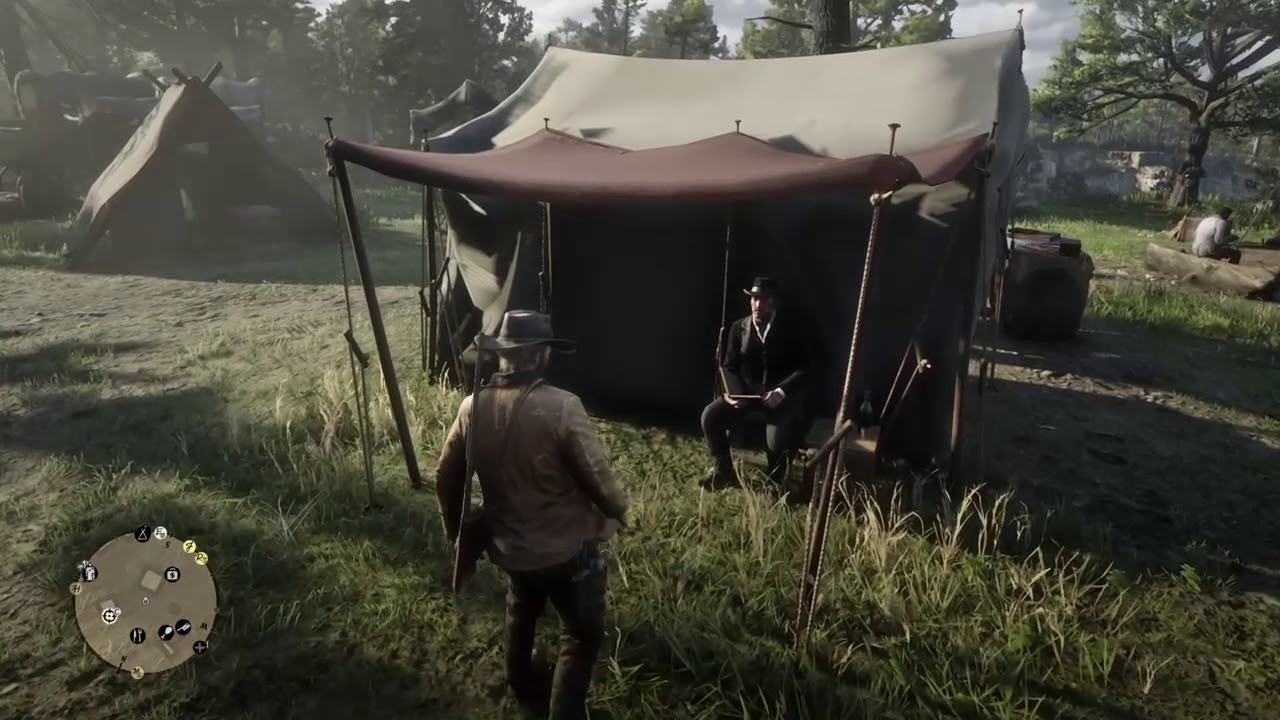 RDR2 - Dutch says in camp he expects Arthur to betray him - YouTube