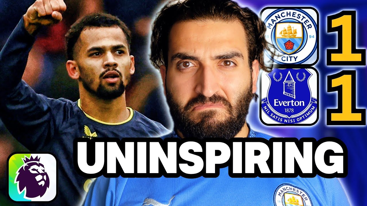 EVERTON Drop 2 POINTS, HAALAND Misses PK | Man City x Everton Reaction ...