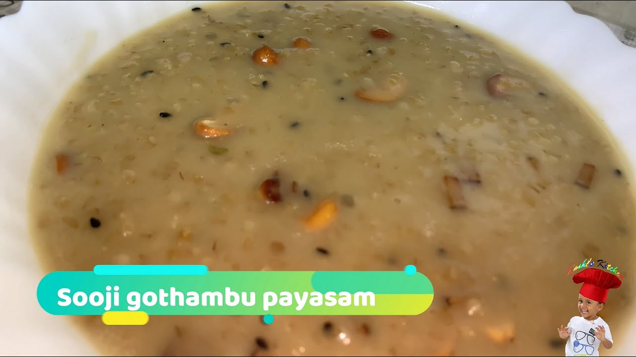 സൂചി ഗോതമ്പ് പായസം/Sooji Gothambu Payasam / Broken Wheat Payasam | EP ...