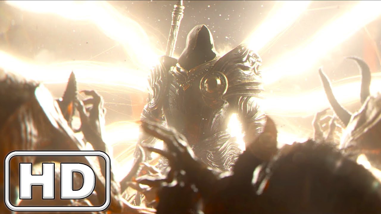 DIABLO 4 Inarius All Scenes Cinematic 4K ULTRA HD Action Fantasy - YouTube