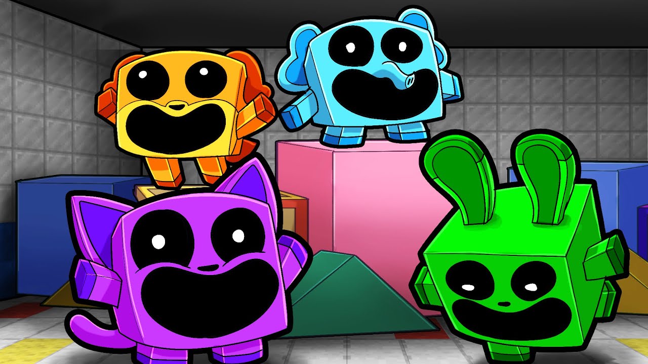 SMILING CRITTER BLOCKS!? - YouTube