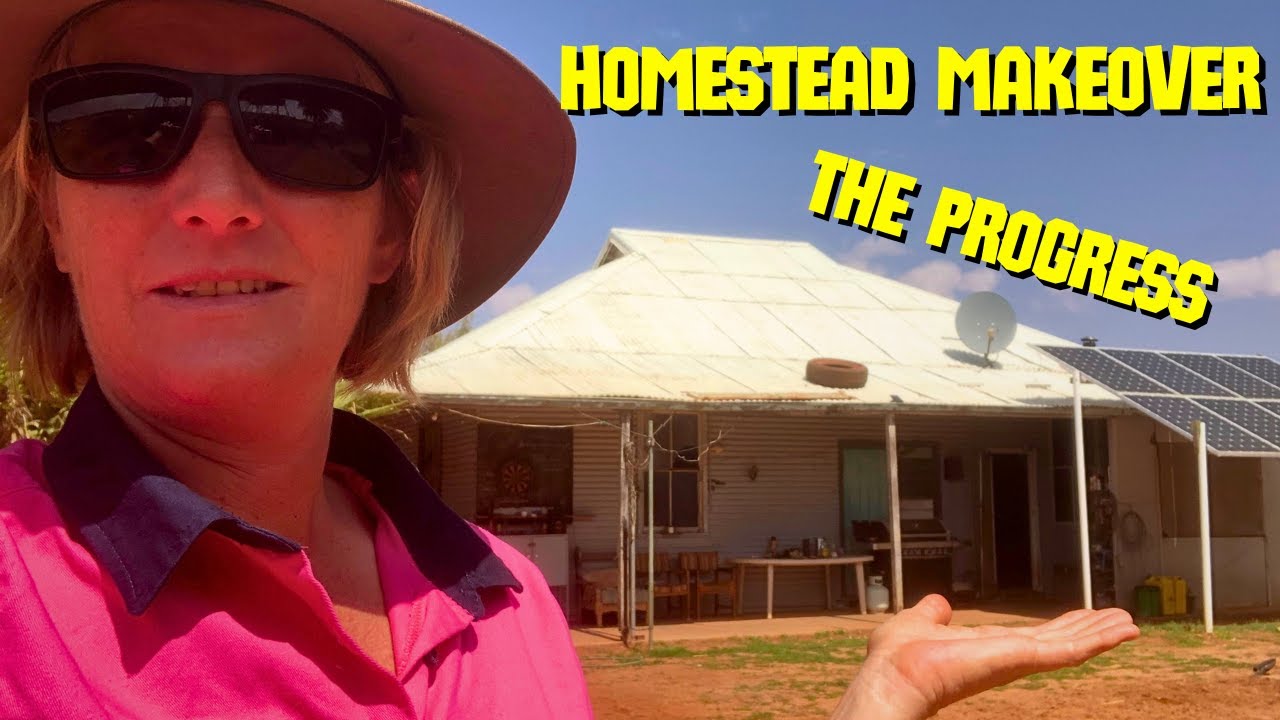 Homestead Makeover: Back in Outback Australia - YouTube