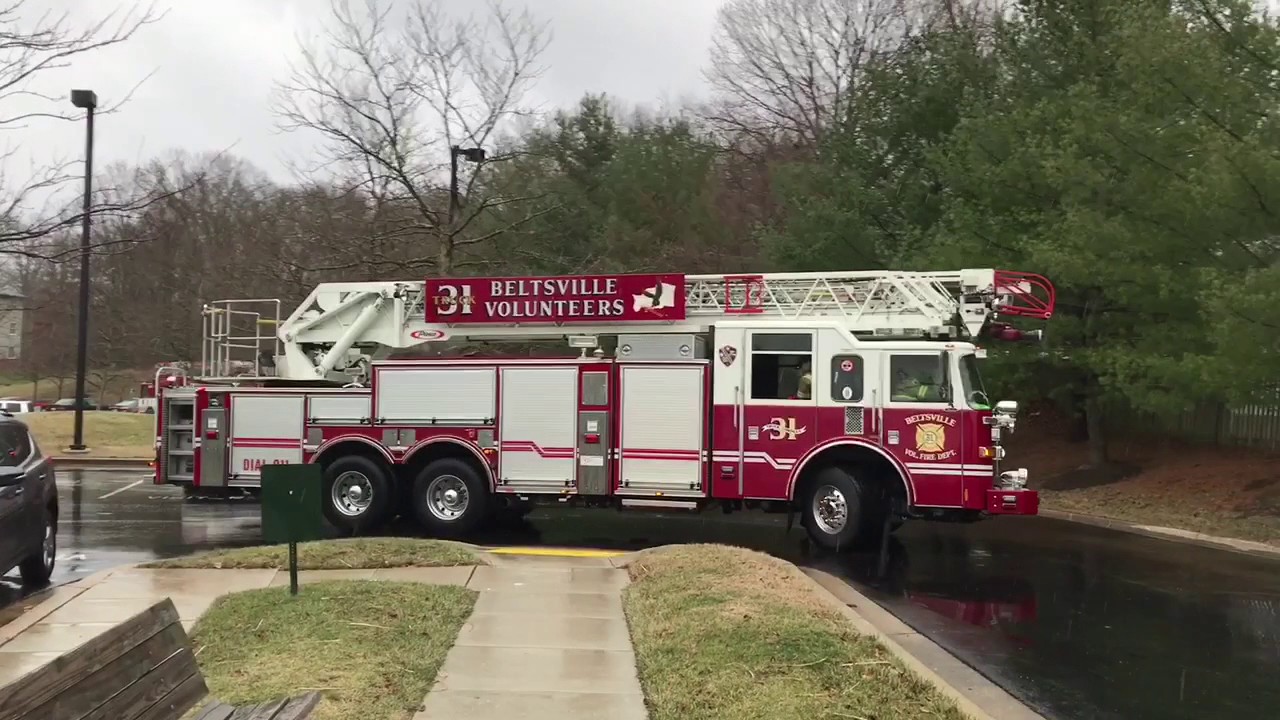PGFD Truck 831, Brand New Engine 831, & Paramedic Engine 841 Clearing ...