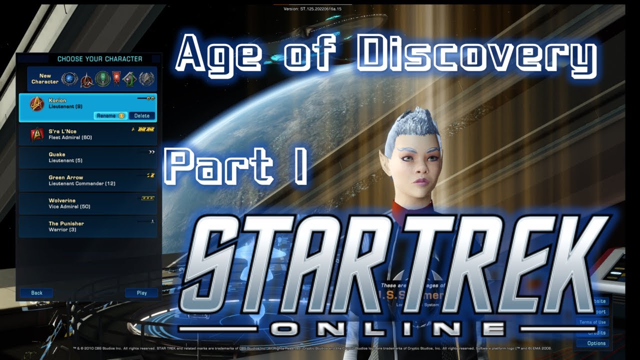 Star Trek Online: Age of Discovery - Part 1 (The NgaiGeneration Plays ...