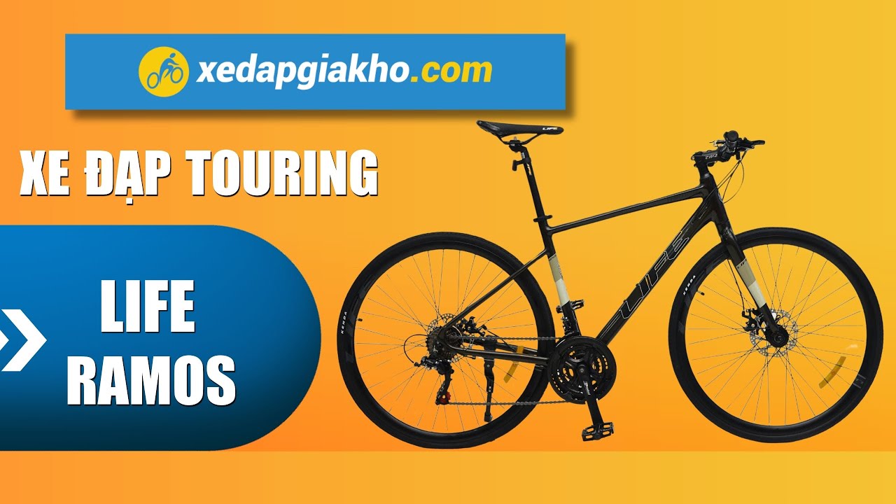 Review & Đánh Giá XE ĐẠP TOURING LIFE RAMOS | SKU: | XĐGK - YouTube
