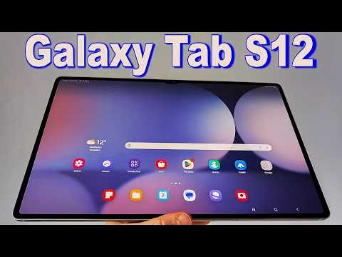 Samsung Galaxy Tab S12 PLUS - The Game Has Changed