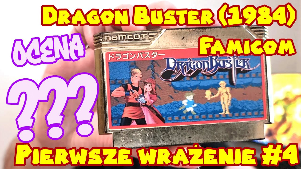 Dragon Buster (1984) - Famicom - Pierwsze wrażenie #4 (Eng Subtitles ...