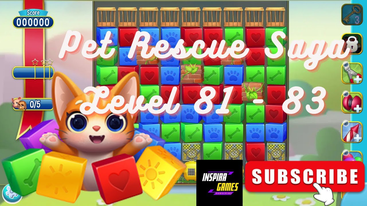 Pet Rescue Saga | Level 81 - 83 | Android Games #InspiraGames ...