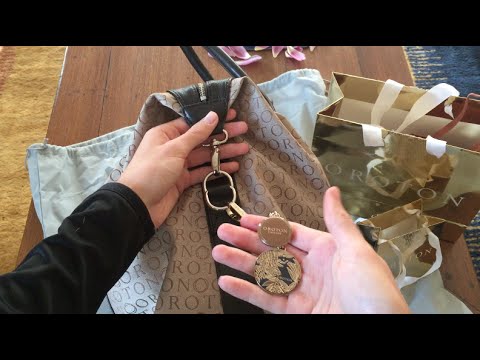 OROTON Luxury Gold Hardware Bag Charm/Key Chain - YouTube