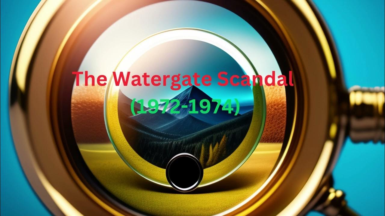 The Watergate Scandal 1972 1974 2 - YouTube