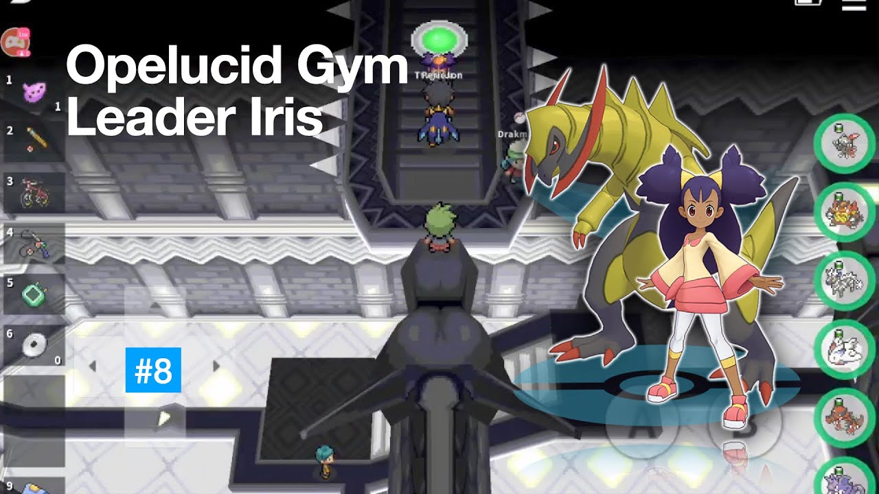 PokeMMO - Unova Walkthrough 8 Opelucid Gym Dragon - YouTube