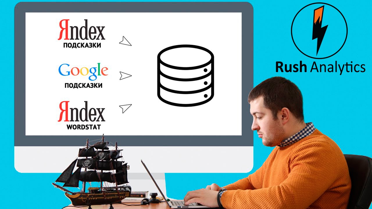 Rush Analytics - кластеризация (группировка) ключевых слов семантического ядра - YouTube