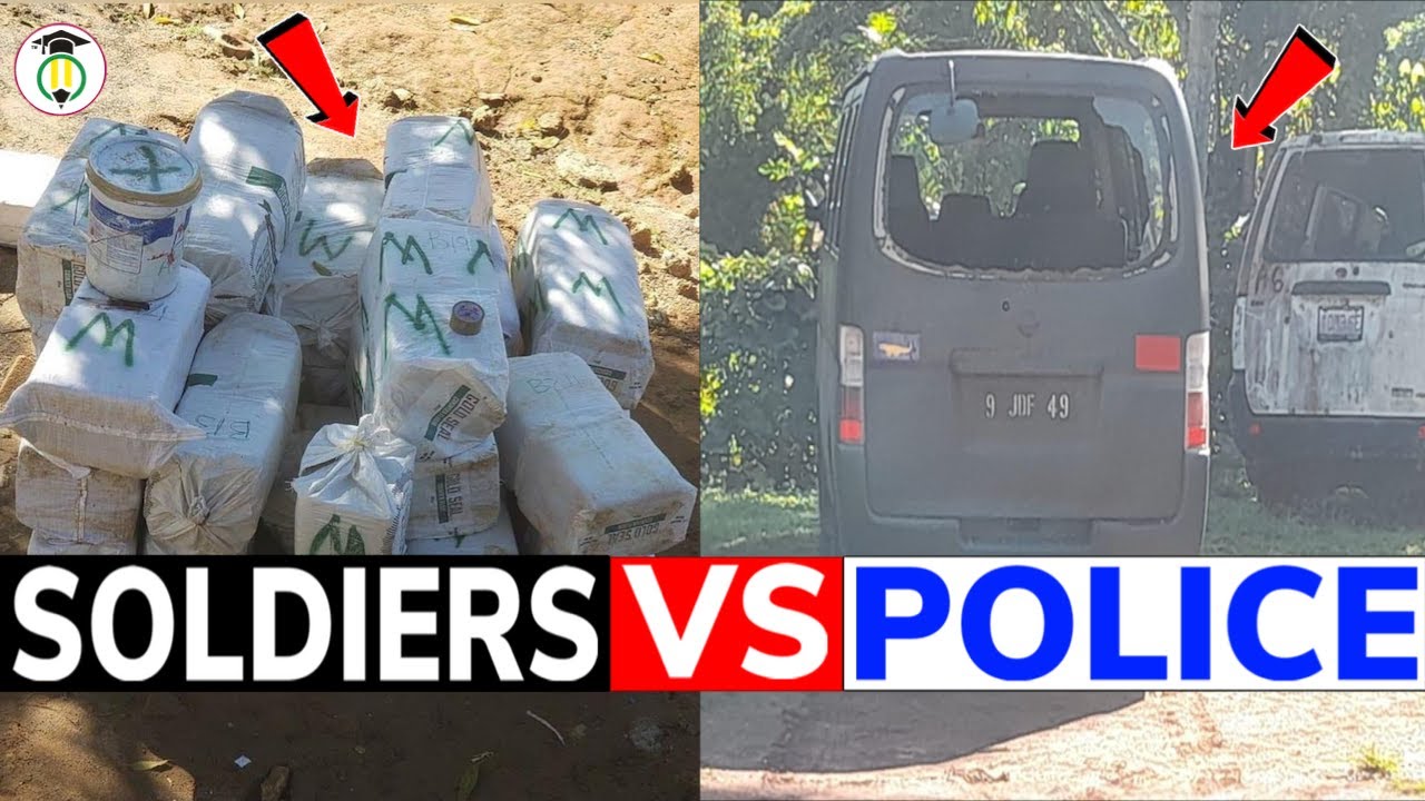 Soldiers VS Cops in MAJOR drug BUST 🇯🇲 - YouTube