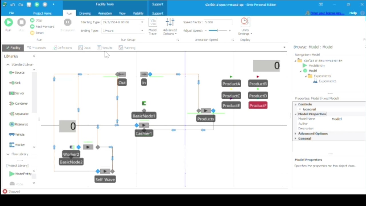 Simio Project : การศึกษาประสิทธิภาพการเวฟสินค้าในร้านสะดวกซื้อ 7-11 ...
