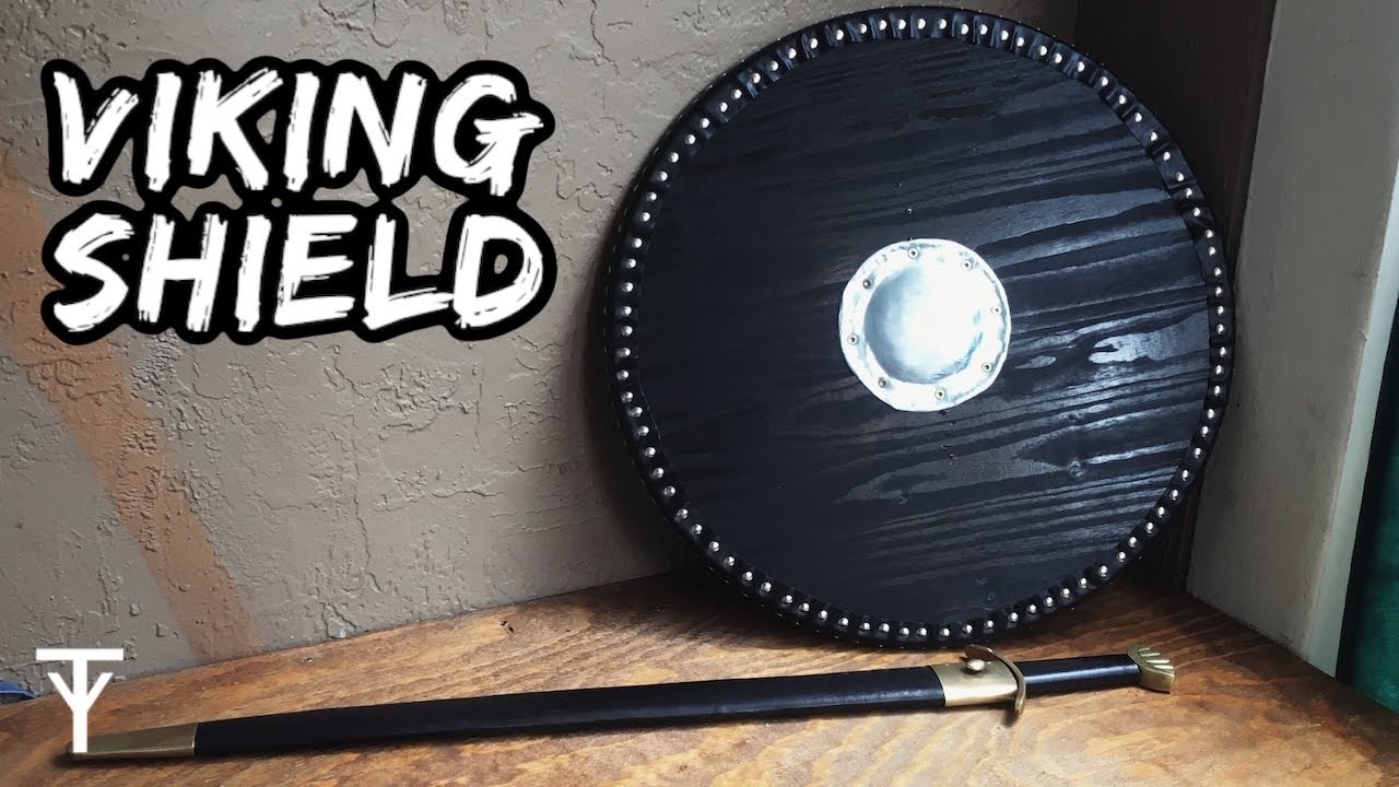 Making a Viking Shield-Round shield - YouTube