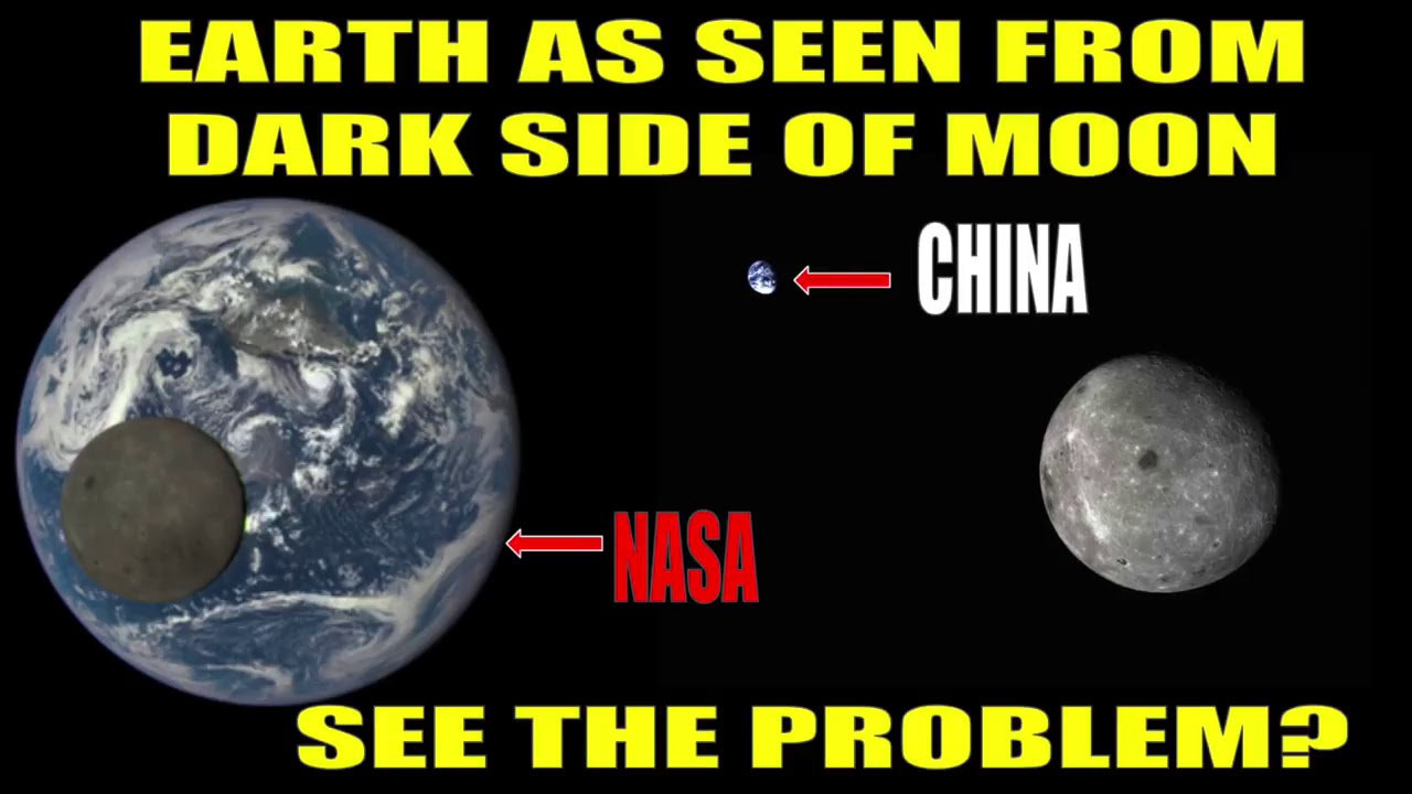 Comparison Between NASA Moon Images and China's CNSA Moon Images - YouTube