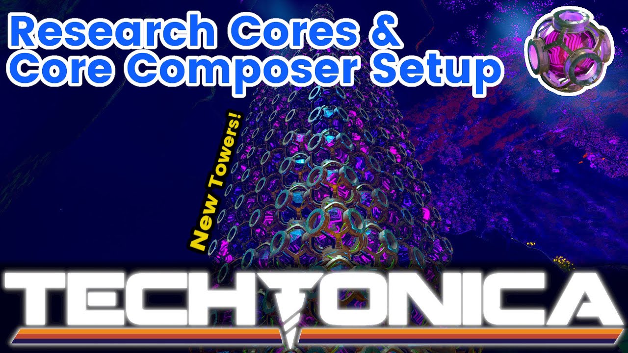 Techtonica Early Access: Research Cores & Core Composer Setup 💡🔬 - YouTube