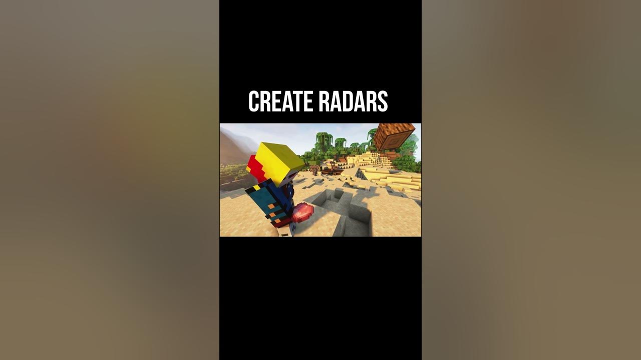 Create Radars mod. Create mod addons Tutorial 1.20.1 (minecraft java ...