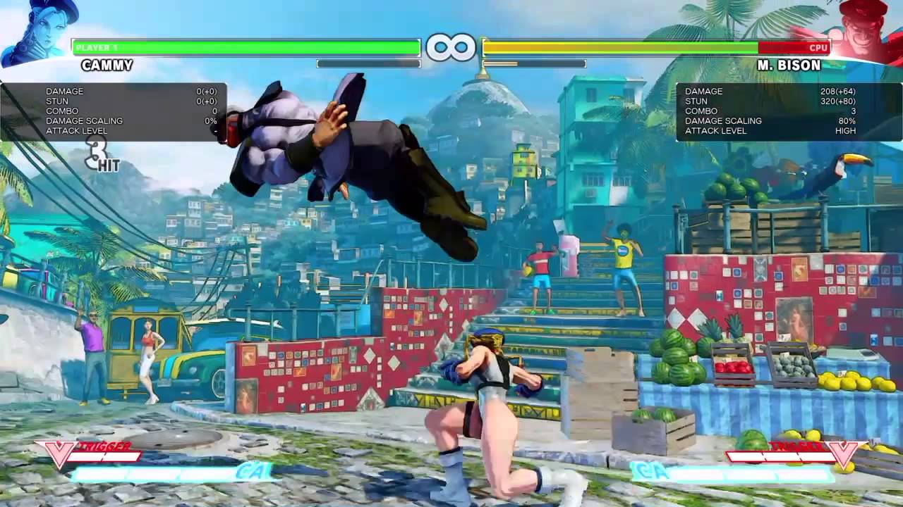 SF5 Cammy 490 dmg combo - YouTube