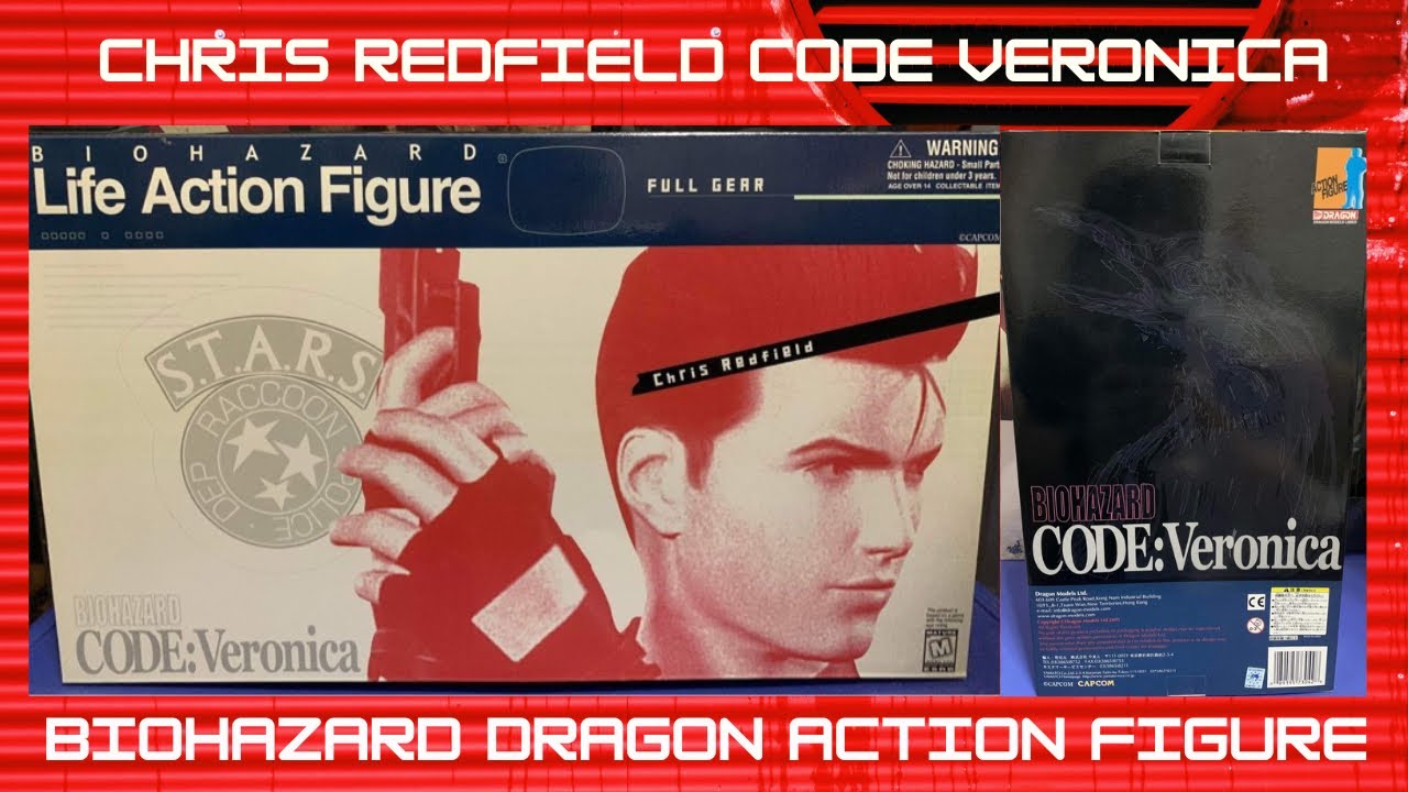 CHRIS REDFIELD CODE VERONICA BIOHAZARD DRAGON ACTION FIGURE - CJ CARPIO ...