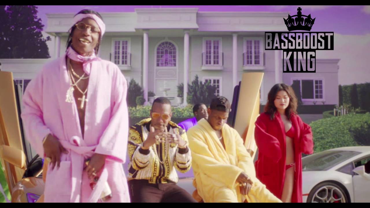A$AP Mob - Yamborghini High ft. Juicy J (EXTREME BASSBOOST!!) - YouTube