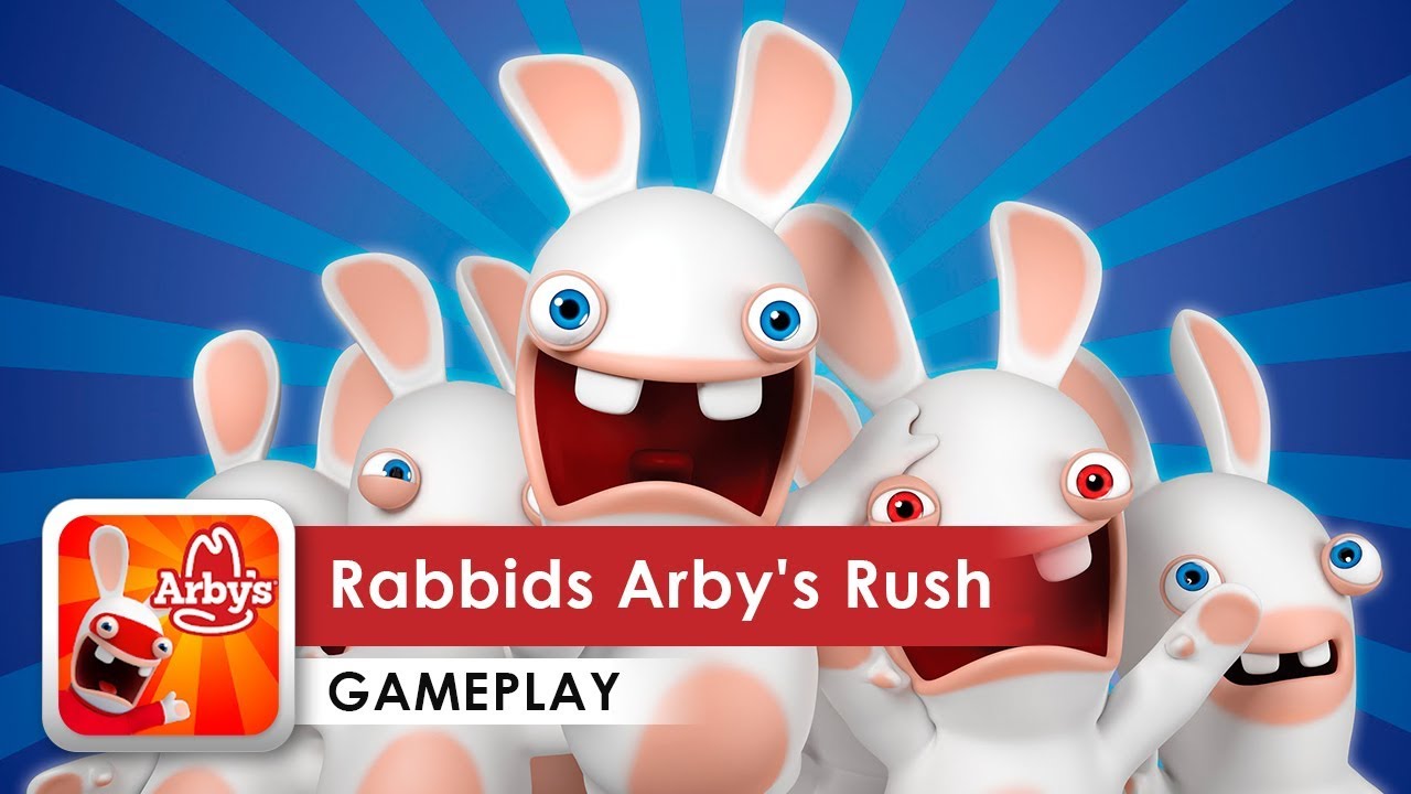 Rabbids Arby's Rush Gameplay HD (Android) Crazy bunnies run by Ubisoft ...