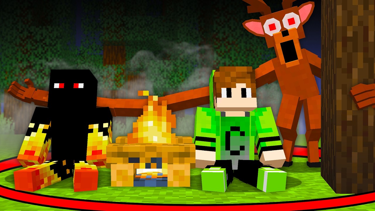 Surviving 99 Days in the Minecraft Forest! - YouTube