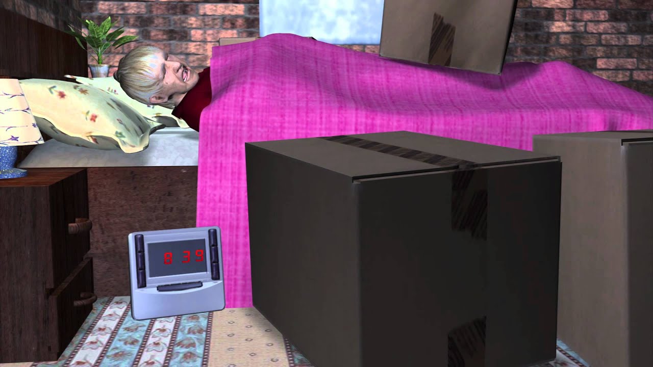 British man spent 10 hours trapped under boxes of magazines - YouTube