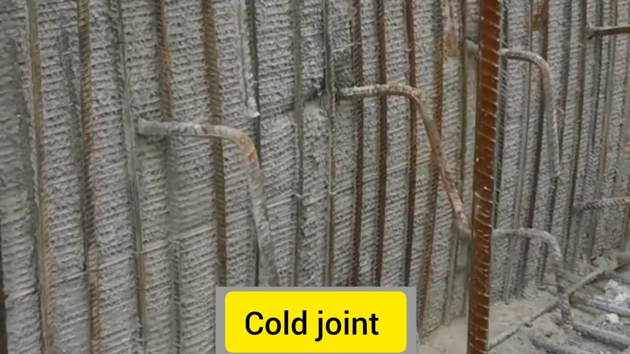Concrete COLD JOINT (Foundation) how to solve it #concrete #foundation ...