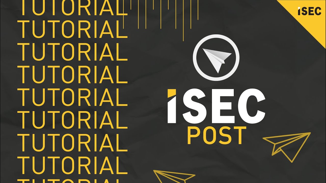 TUTORIAL ISEC POST - YouTube