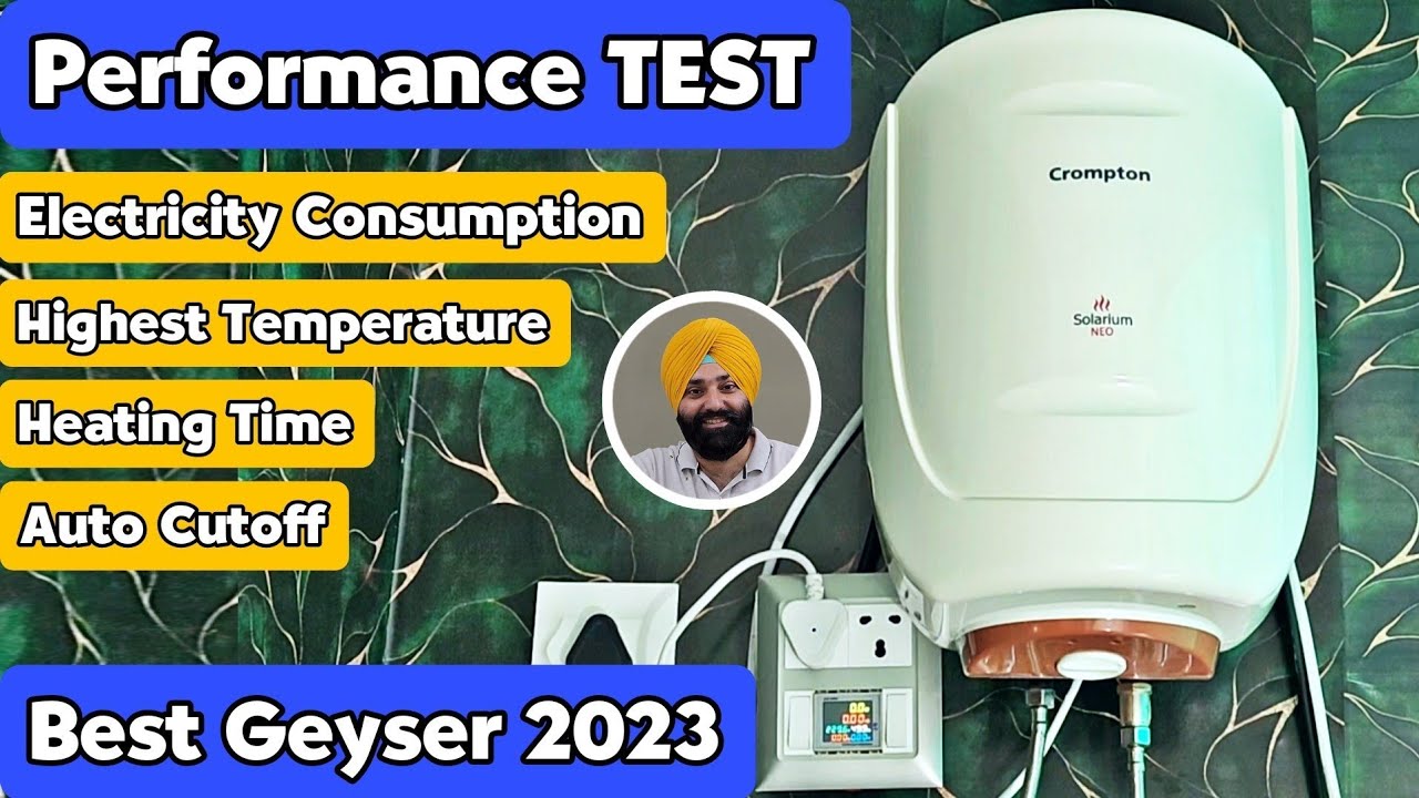 Electricity Consumption Test of Crompton Solarium NEO Water Heater ...