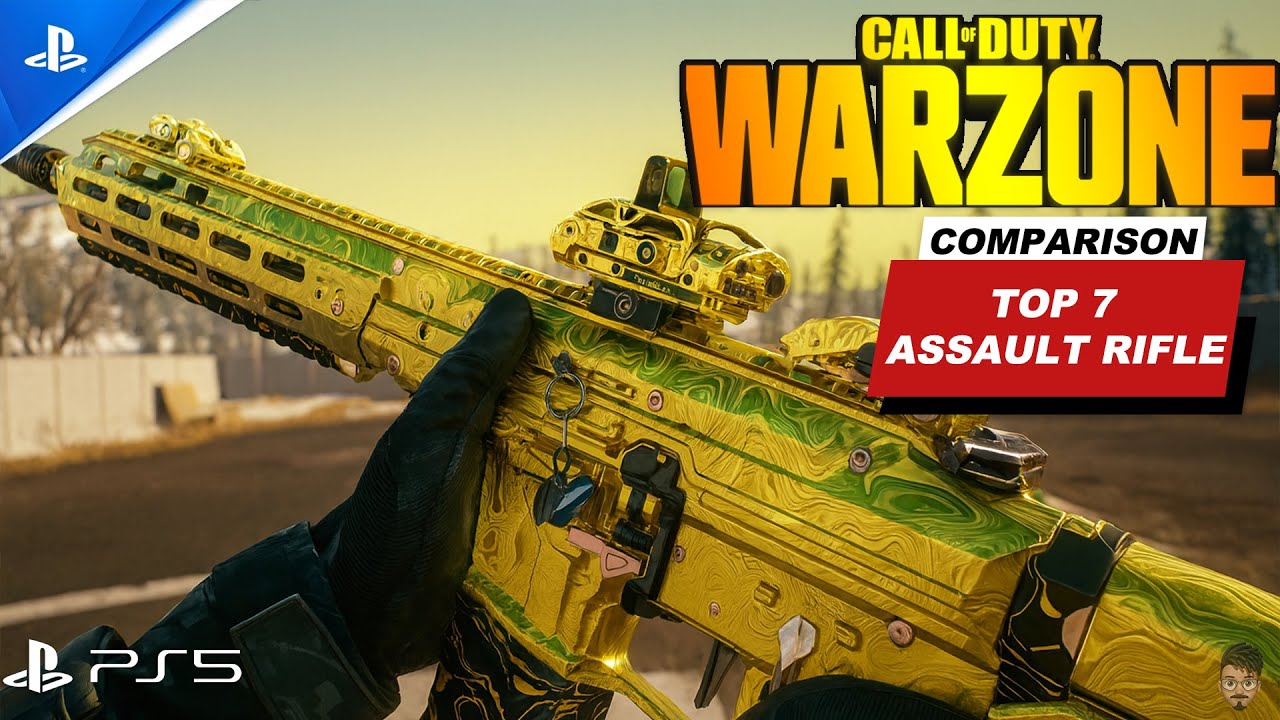 Top 7 Assault Rifles in Warzone COD 🔥 Best AR Loadouts & Comparison ...