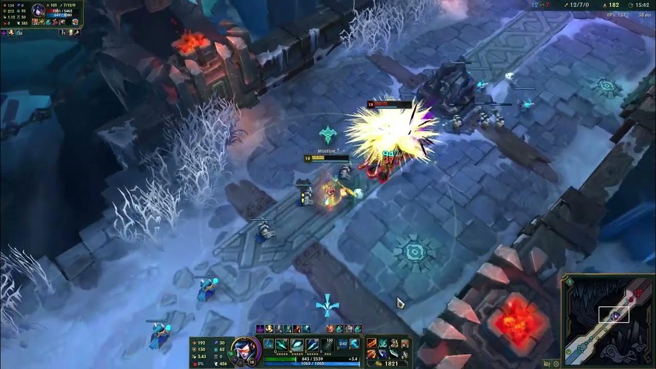 Real game exemple of kalista double jump mechanic - YouTube