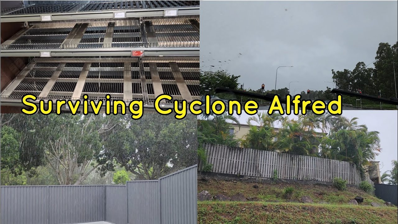 Surviving My First Ever Cyclone | Cyclone Alfred Vlog - YouTube