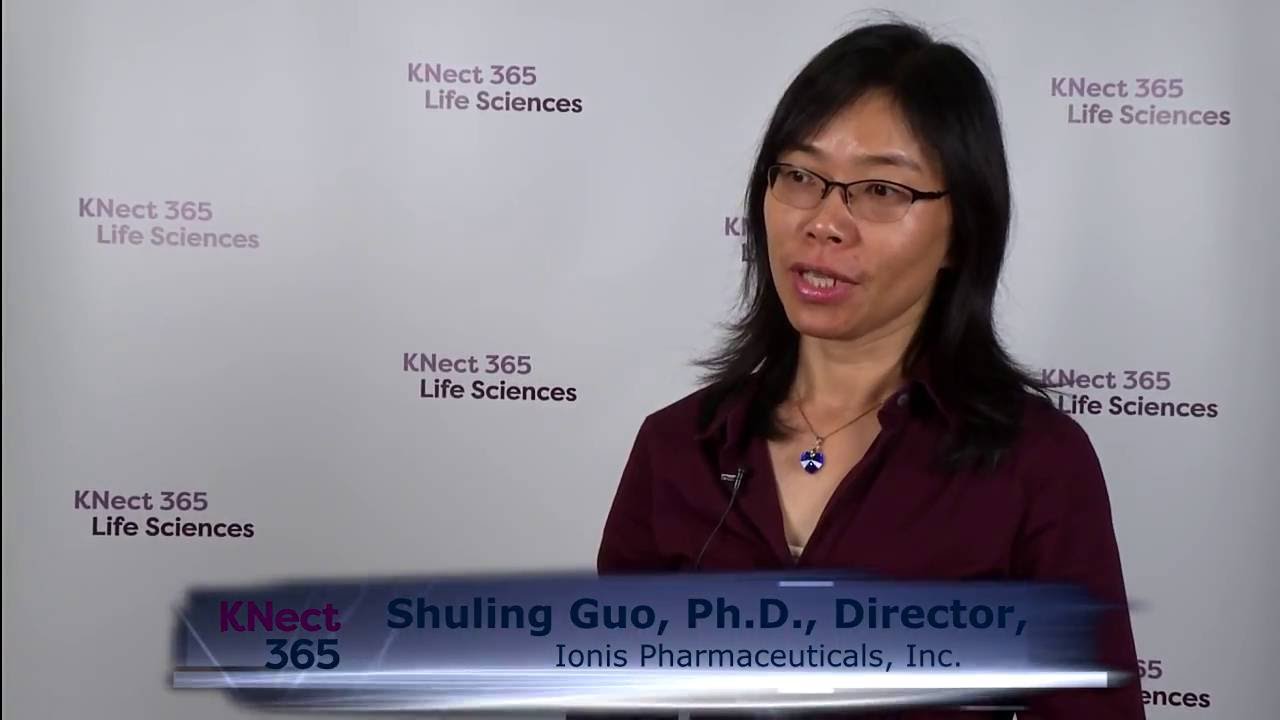TIDES 2016 Interview: Shuling Guo, Ionis Pharmaceuticals - YouTube