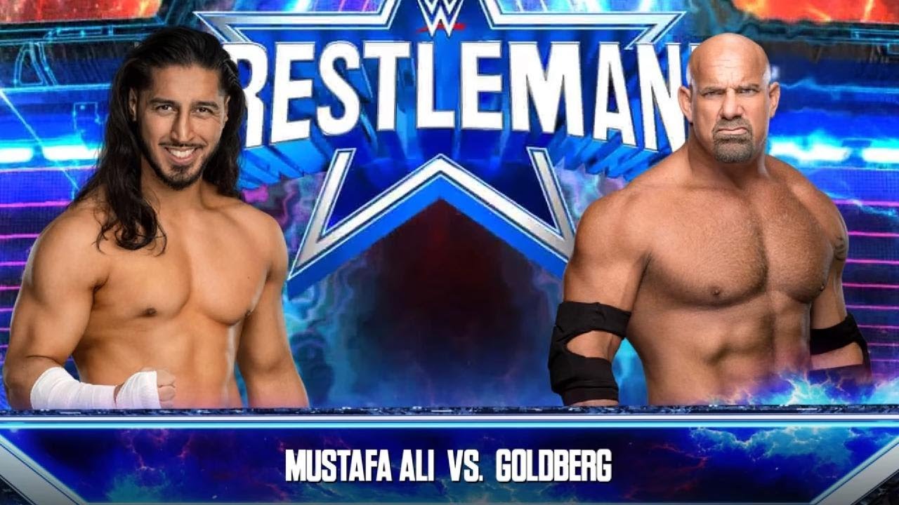 Mustafa Ali vs Goldberg - WWE 2K23 | 2024-07-12 - YouTube
