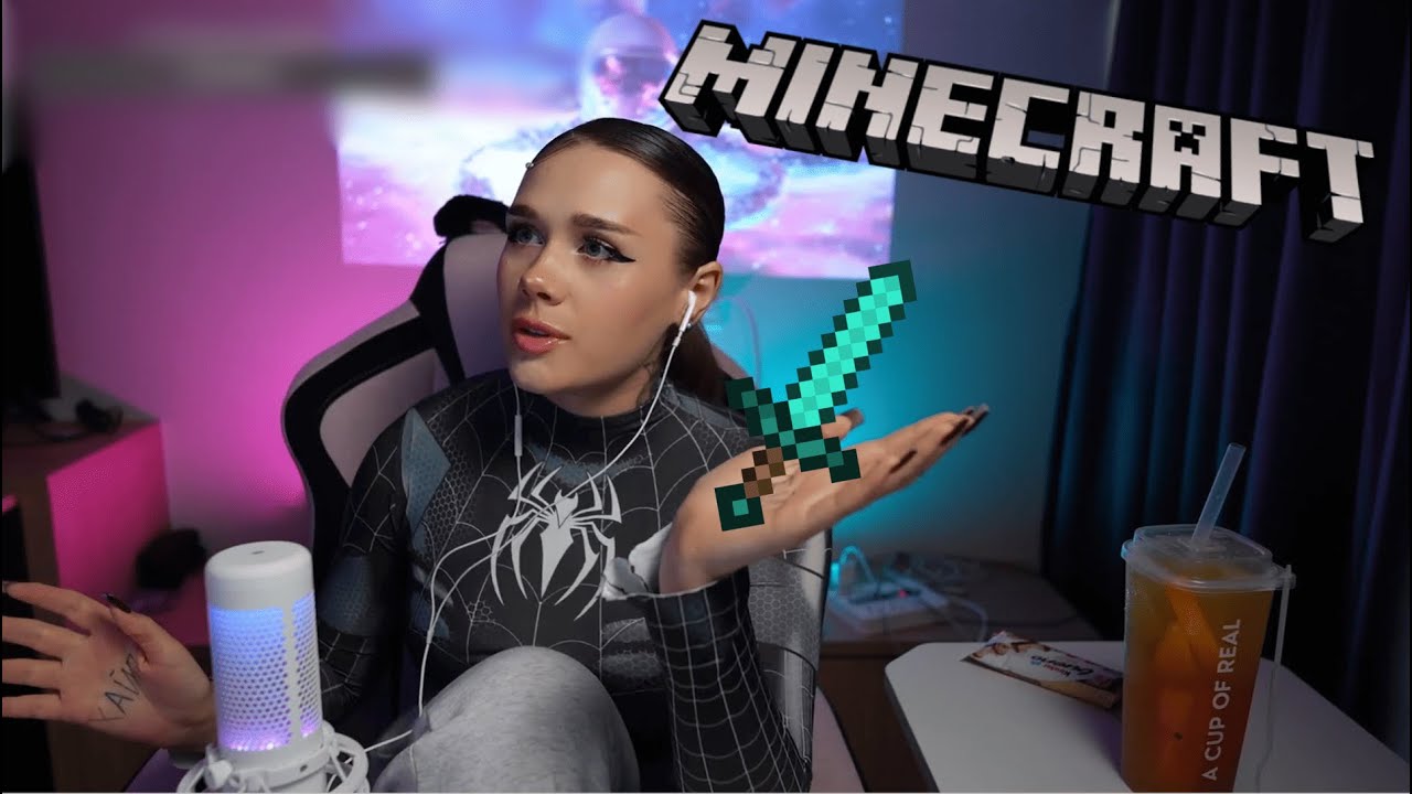 UNIPCORN играет в MINECRAFT и отвечает на ВОПРОСЫ с ЧАТА | ЗАПИСЬ 19.04 ...