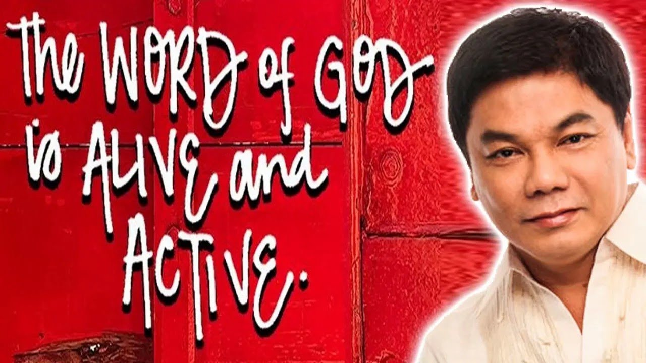 Ed Lapiz Preaching 2023 💝 The Word Of God Is Alive And Active 💝 - YouTube