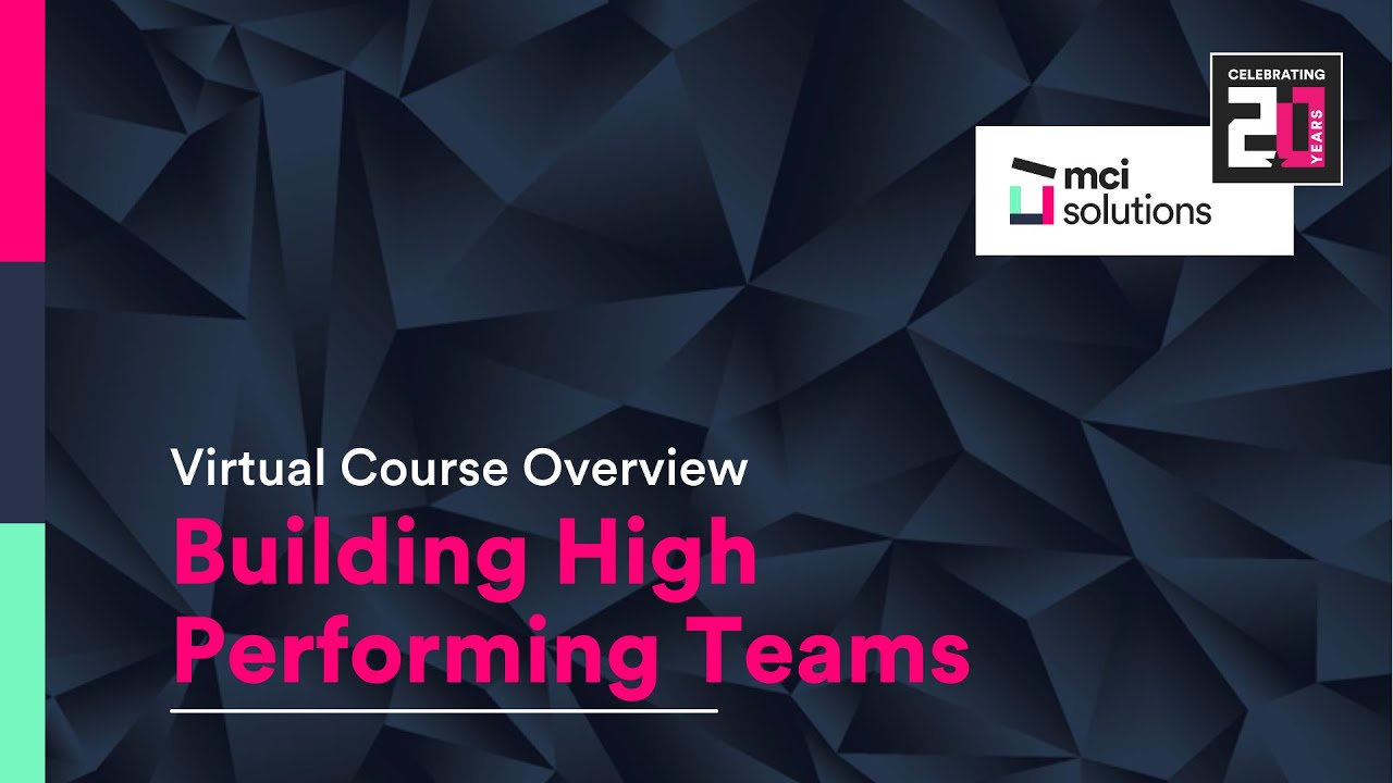Building High Performing Teams Virtual Course - YouTube