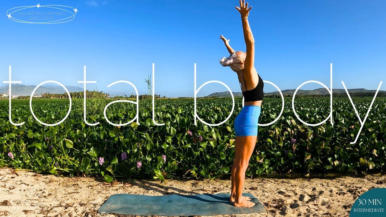 30 min Total Body Stretch and Flow | Breathe, Stretch, and Feel Your Best - YouTube