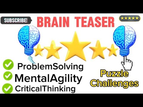 Brain Teasers: Challenge Your Mind! - YouTube