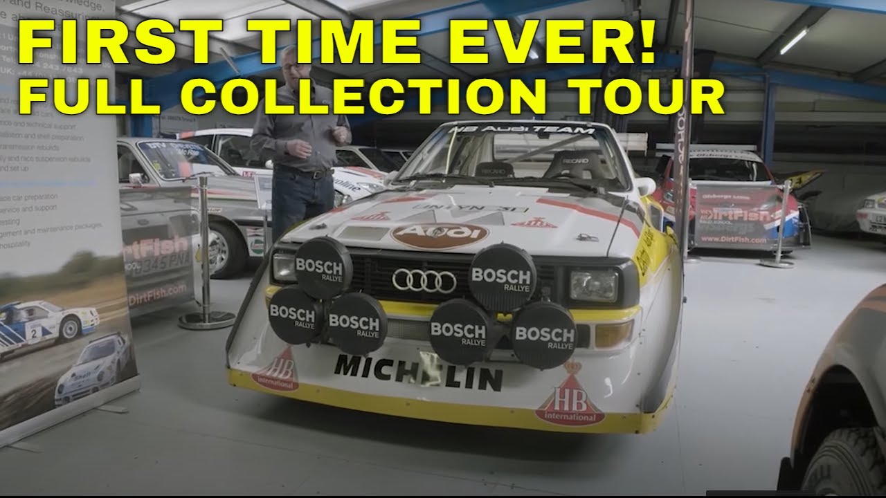FIRST TIME EVER! FULL UK CAR COLLECTION TOUR | SUPERCARS, RALLY, AND ...