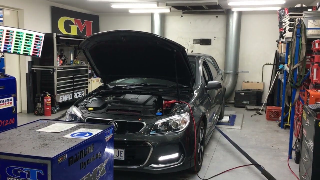 GM Motorsport VF SV6 V6 LFX - Catback, Intake & Tune - YouTube