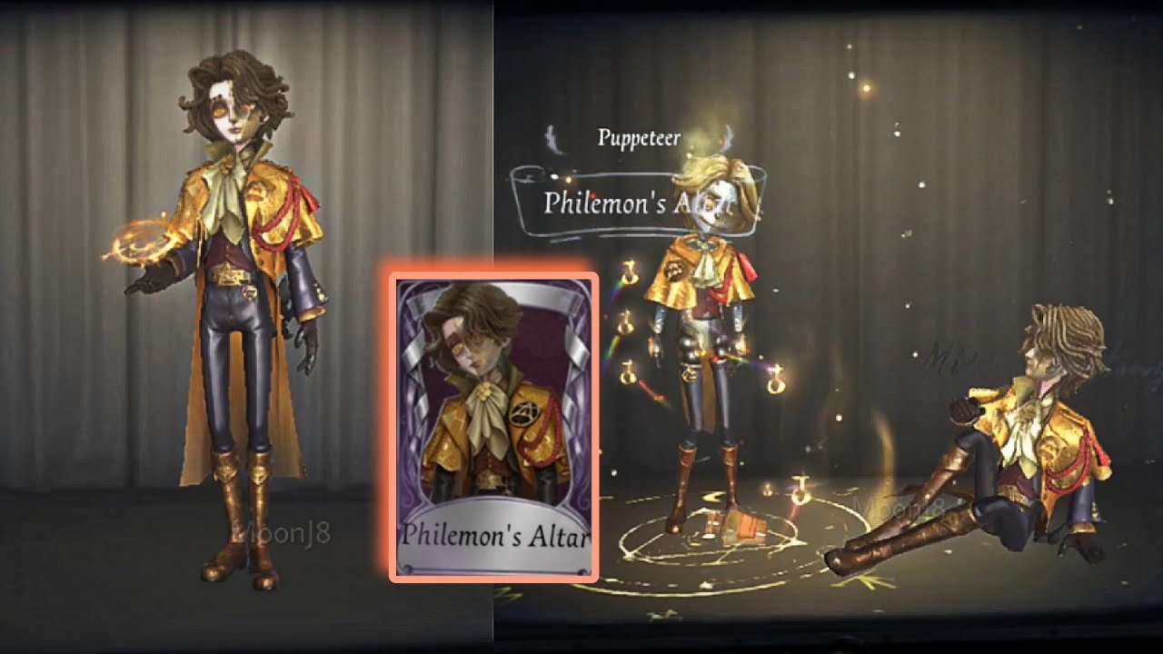 PUPPETEER NEW (A) COSTUME PHILEMON'S ALTAR GAMEPLAY | Season 32 Essence 3 | Identity V - YouTube